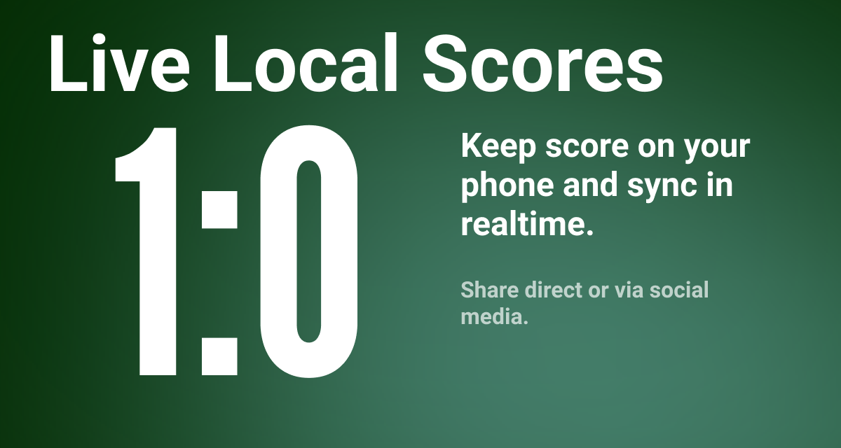 SCRBRD - Score Keeper